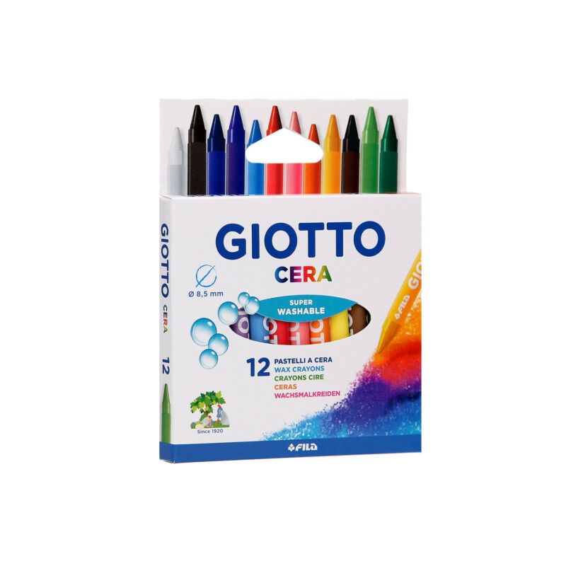 PASTELLI GIOTTO CERA CONF.12 PZ