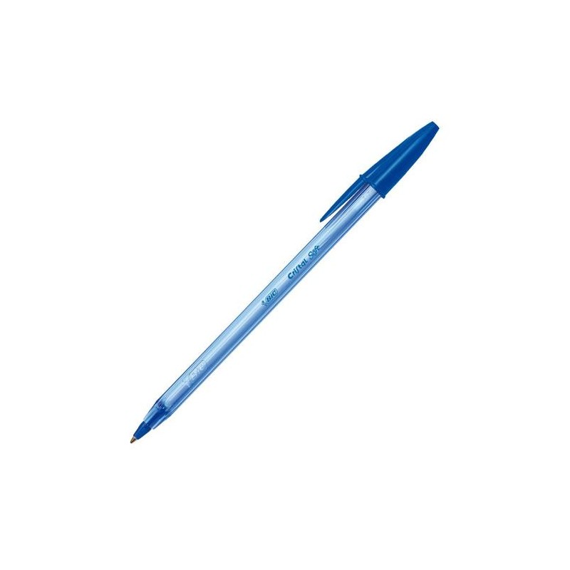 PENNA BIC CRISTAL SOFT BLU