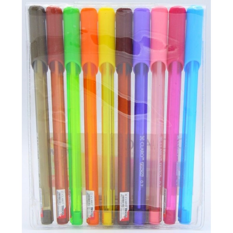 PENNA SIAM CLARO TRION 1MM 10PZ COL